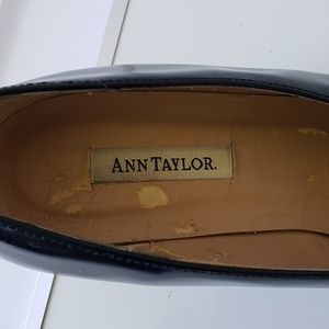 Ann Taylor | Shoes | Ann Taylor Womens Smooth Black Leather Pumps Shoes ...